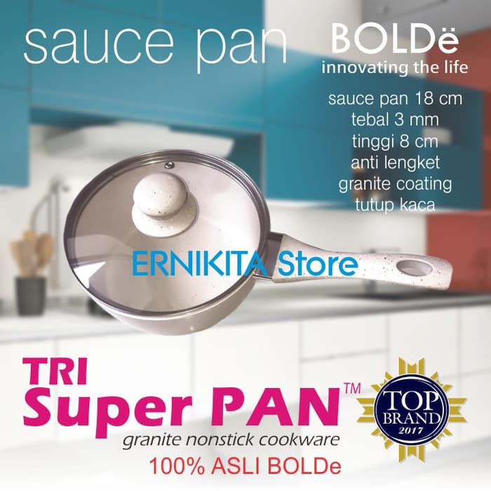 Jual Promo New!! Super Pan Bolde | Panci Granite Ceramic Cookware Set ...