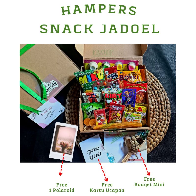 Jual SNACKBOX JADOEL | HAMPERS SNACK JADOEL JAJANAN JADUL GIFT BOX ...
