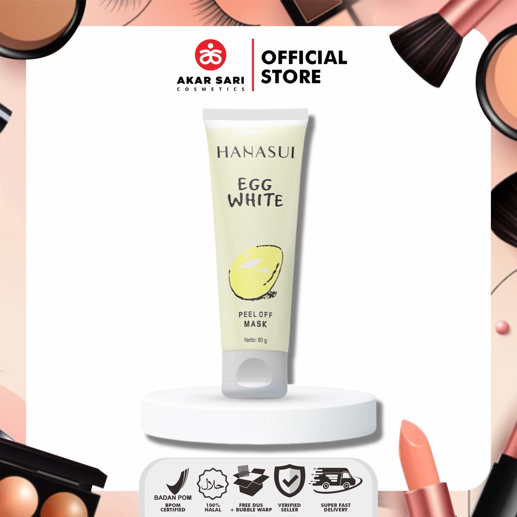 Jual HANASUI EGG WHITE PEEL OFF MASK - Masker Wajah 100 gr | Shopee ...
