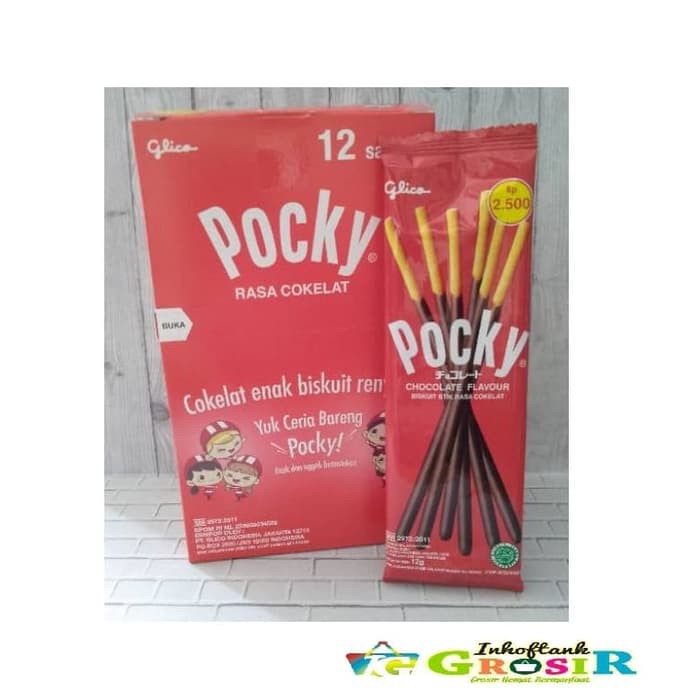Jual Pocky Coklat Sachet per PAK | Shopee Indonesia