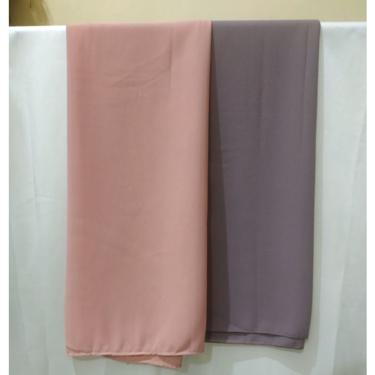 Jual Hijab/Jilbab/Kerudung Pashmina Ceruty Baby Doll Premium (Polos) | Shopee Indonesia