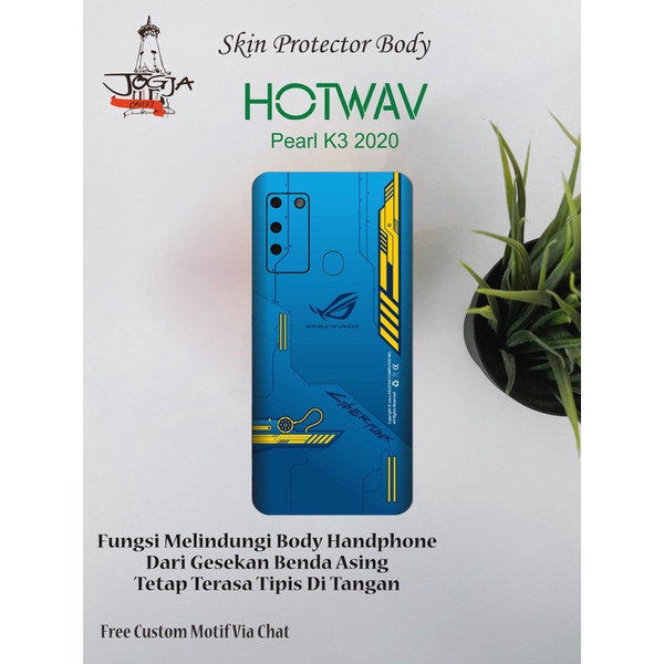 Jual COD Dapat 2 PCS Garskin HP Hotwav Pearl K3 2020 Motif Rog 2 Free ...