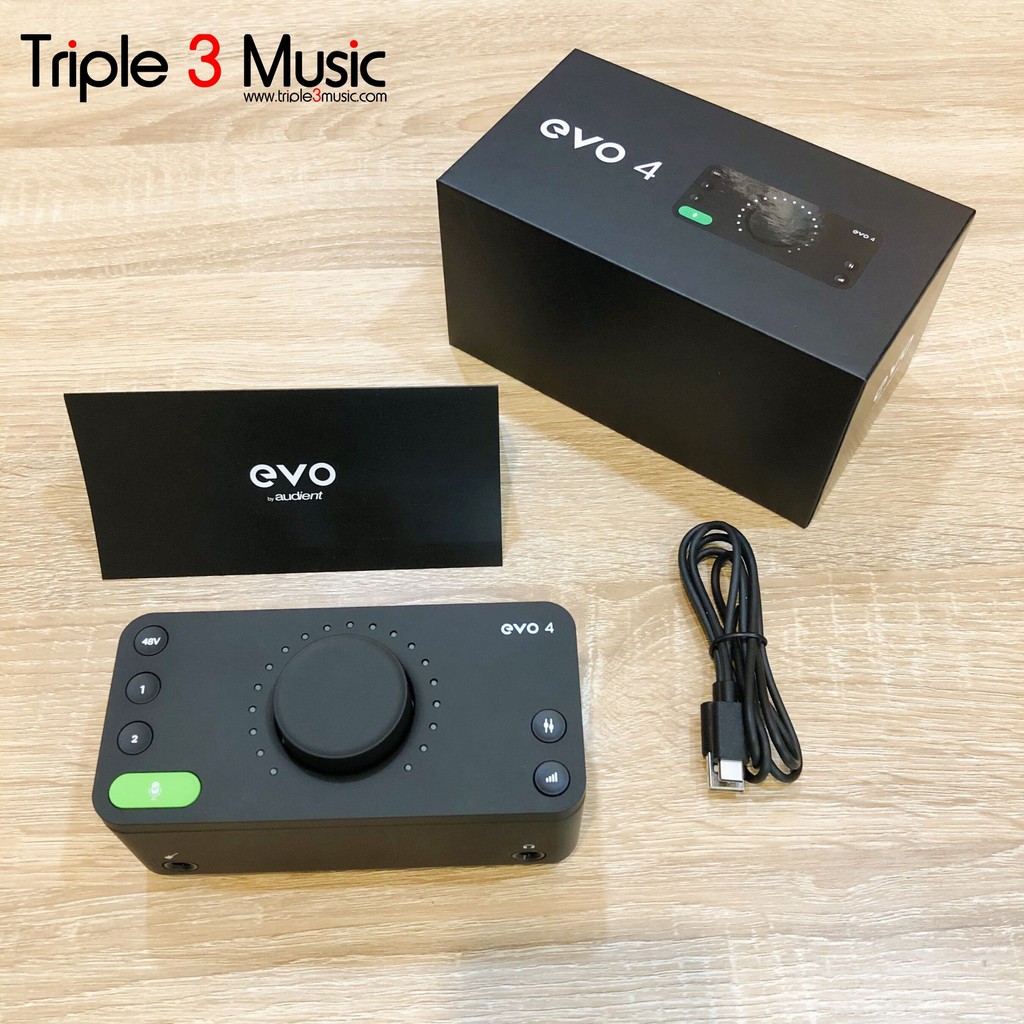 Jual Audient EVO 4 USB ORIGINAL Interface Soundcard 2in 2out ...
