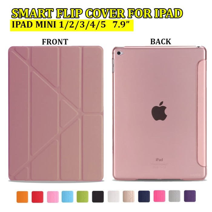 Jual iPad Mini Gen 1 2 3 4 5 7.9 7,9 inch Origami Smart Case Casing ...