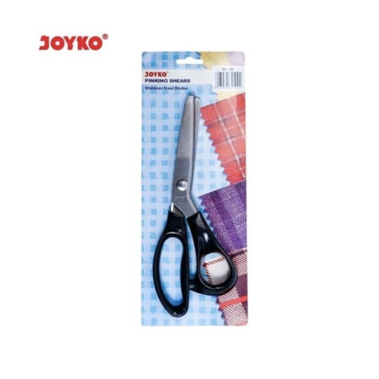 Jual GUNTING GERIGI ZIG ZAG JOYKO ZZ-85 / ZIGZAG SCISSOR | Shopee Indonesia