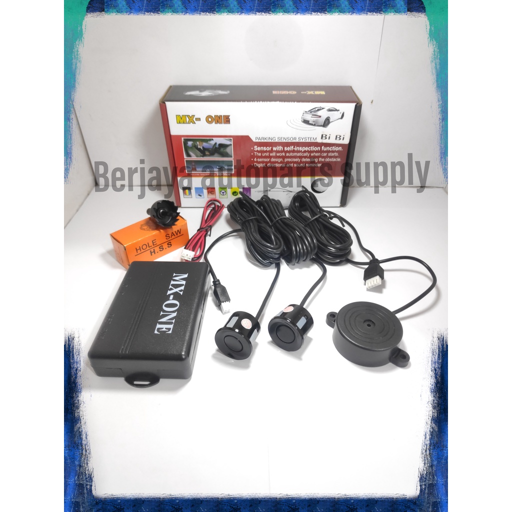 Jual Sensor Parkir Mobil 2 Titik Bunyi Beep - Sensor Mundur Mobil ...