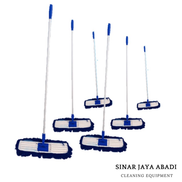 Jual Mop Pel Set Lobby Duster 60cm / Alat Pel Lantai | Shopee Indonesia