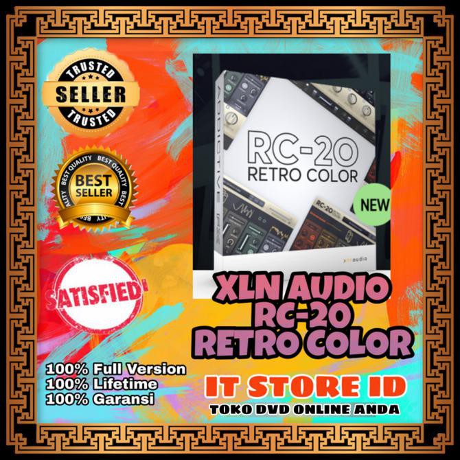 Jual XLN Audio RC-20 Retro Color v1.0 Vst Plugin DVD LIMITED EDITION ...