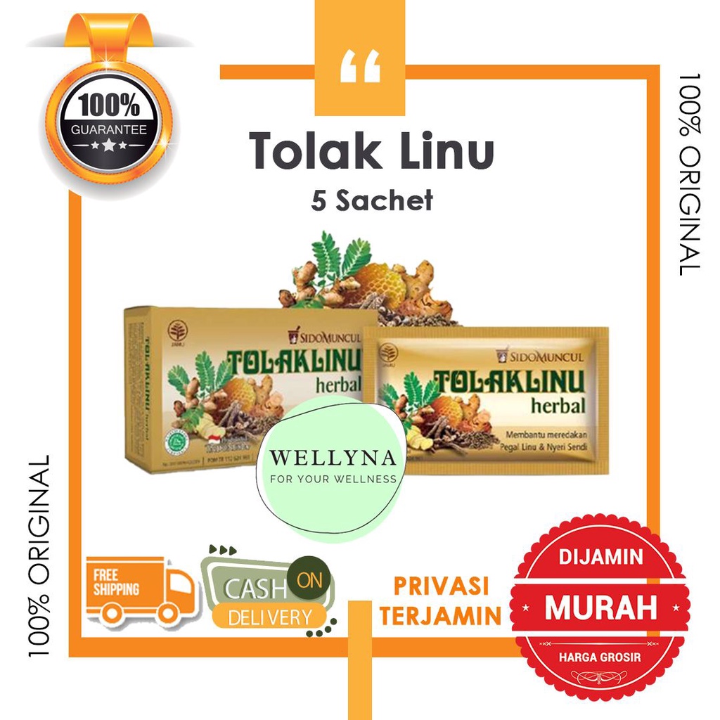 Jual Tolak Linu Sidomuncul- Obat Herbal Membantu Meredakan Pegal Linu ...