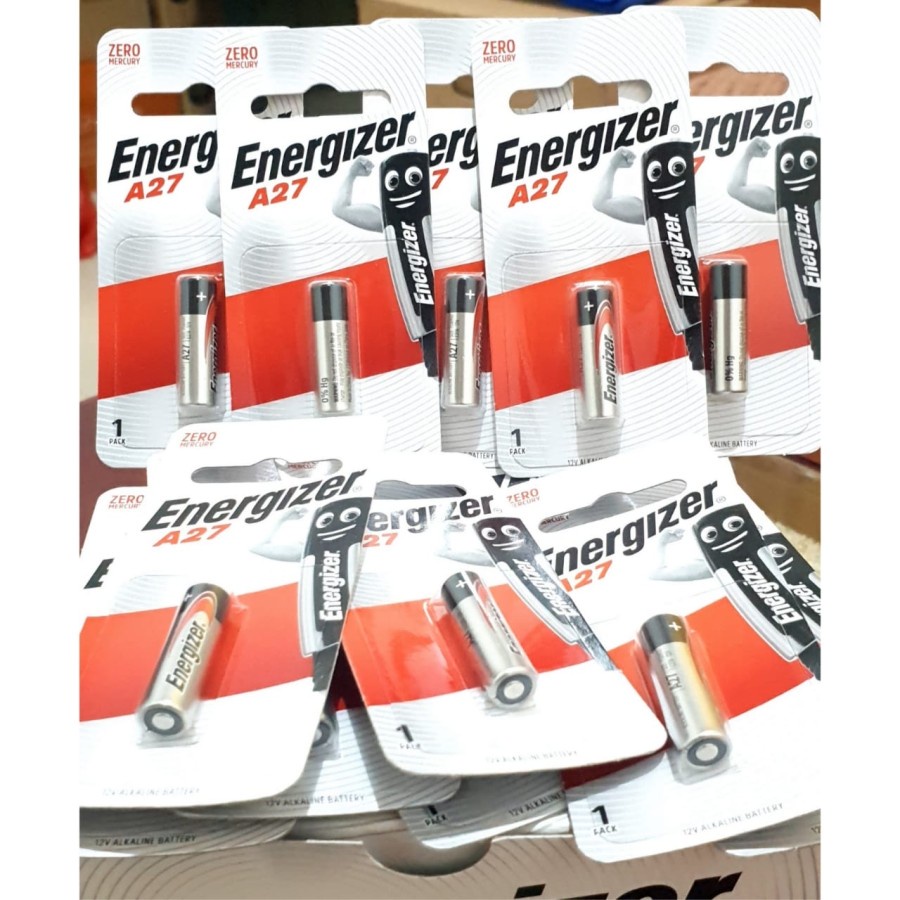 Jual Battery Baterai Alkaline Energizer A 27 A27 BP1 12V untuk bell ...