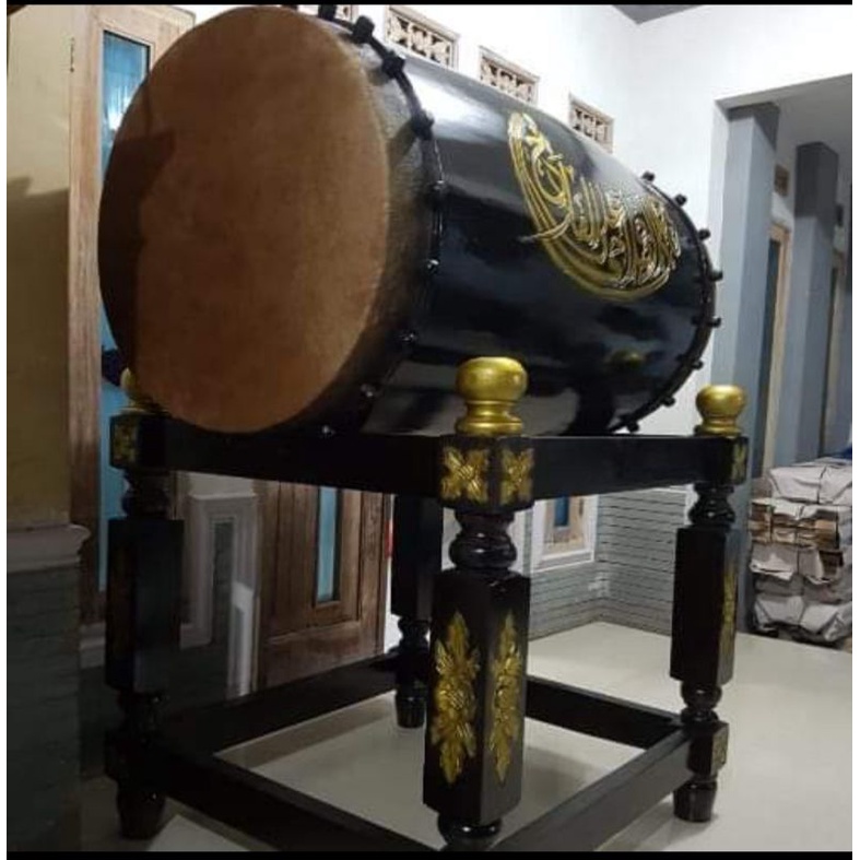 Jual beduk masjid ( bedug musholla , bedug ukir , bedug kayu ) | Shopee ...