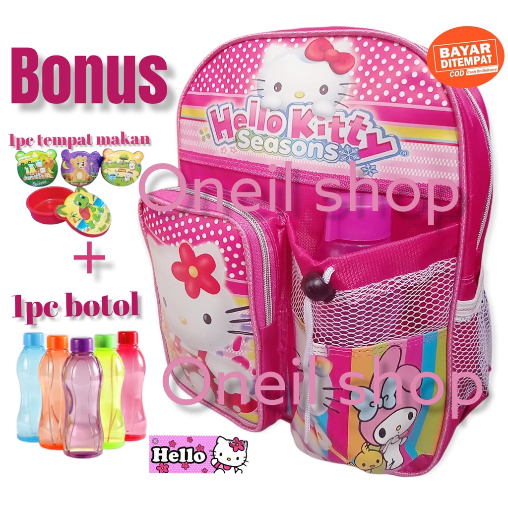 Jual BISA COD / BAYAR DI TEMPAT / TAS RANSEL/ BONUS BOTOL / BONUS KOTAK ...