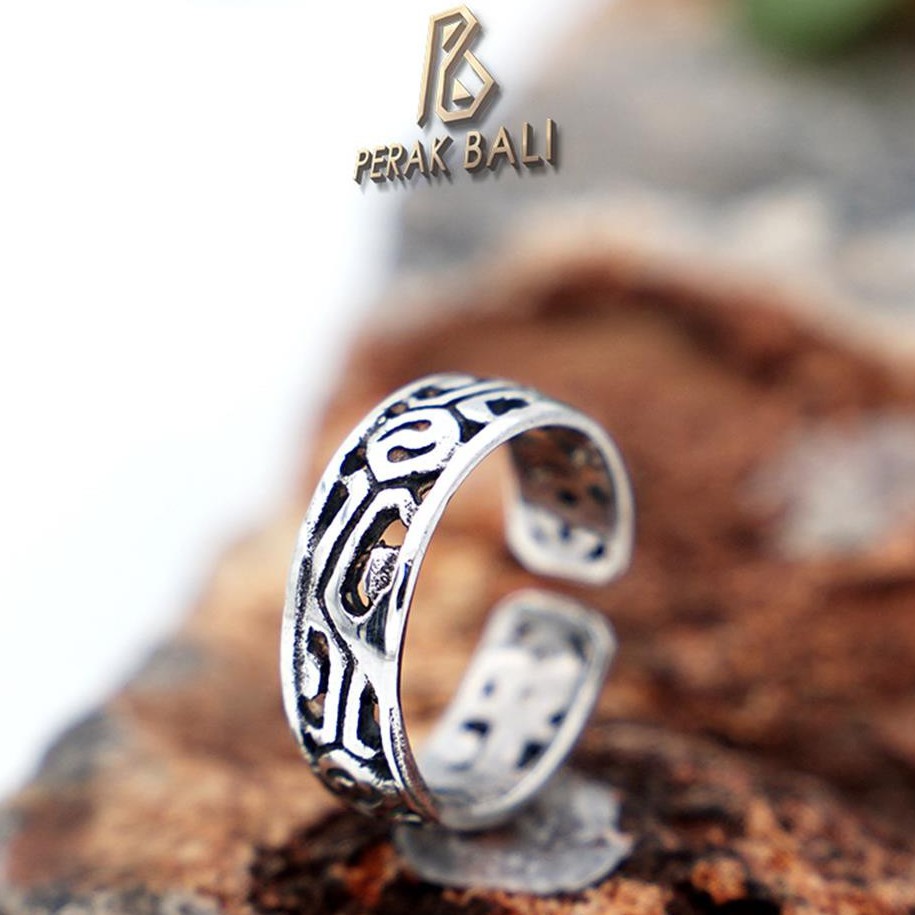 Jual Cincin Kaki Wanita Perak Asli 925 Bali Silver Toering Patra Bolong ...