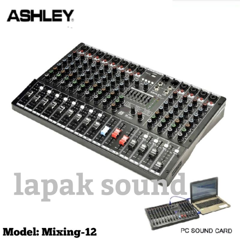 Jual Mixer Ashley Mixing 12 Original 12 Channel USB Interface ...