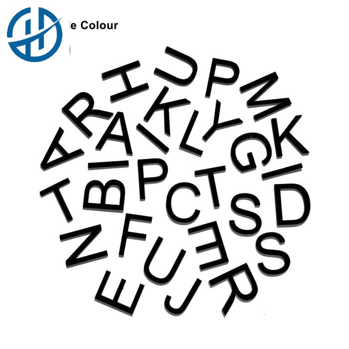 Jual Huruf Timbul Akrilik - 5CM FONT CUSTOM - Laser Cut Akrilik ...