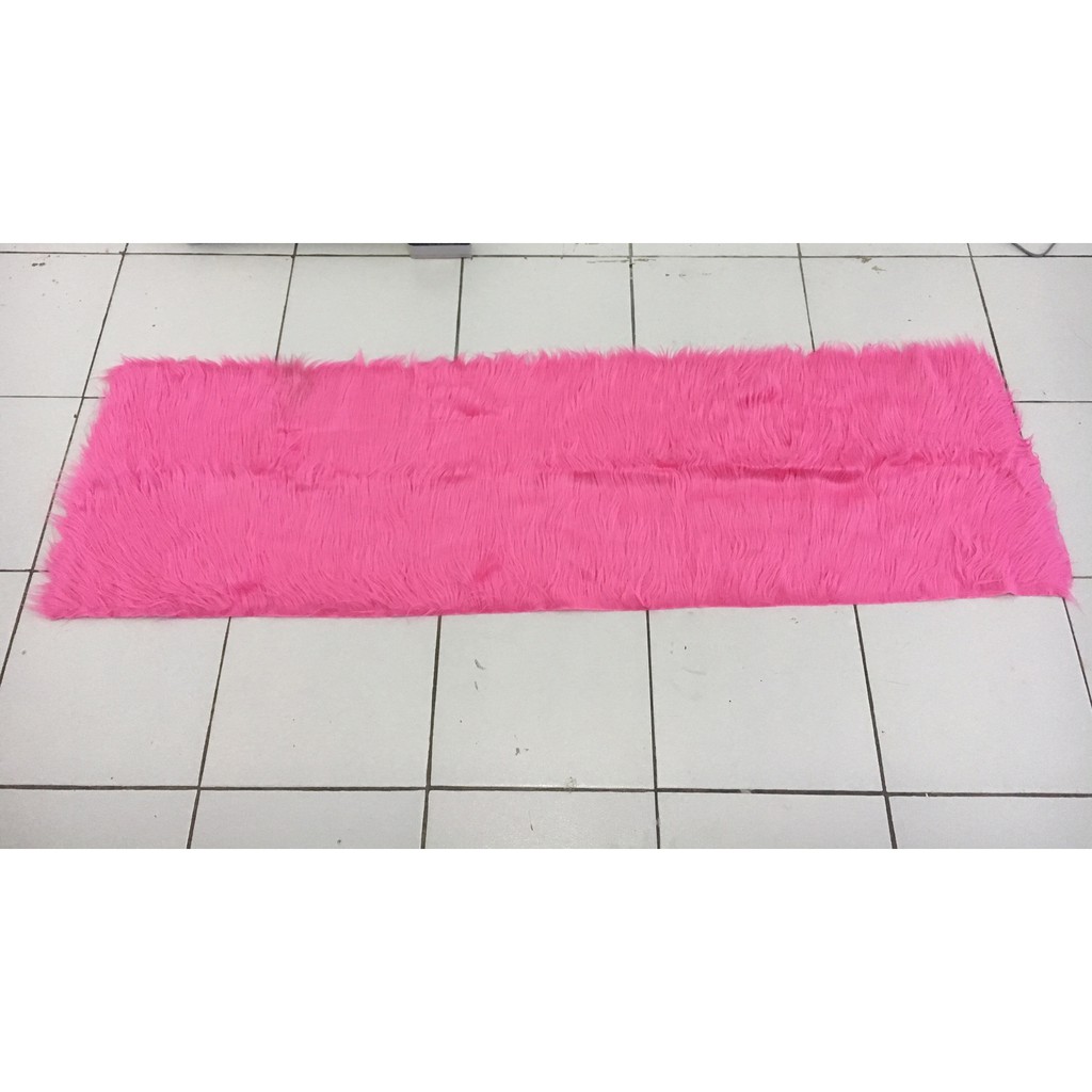 Jual Bulu dashboard pink tua / alas dashboard hot pink / alas dashboard ...