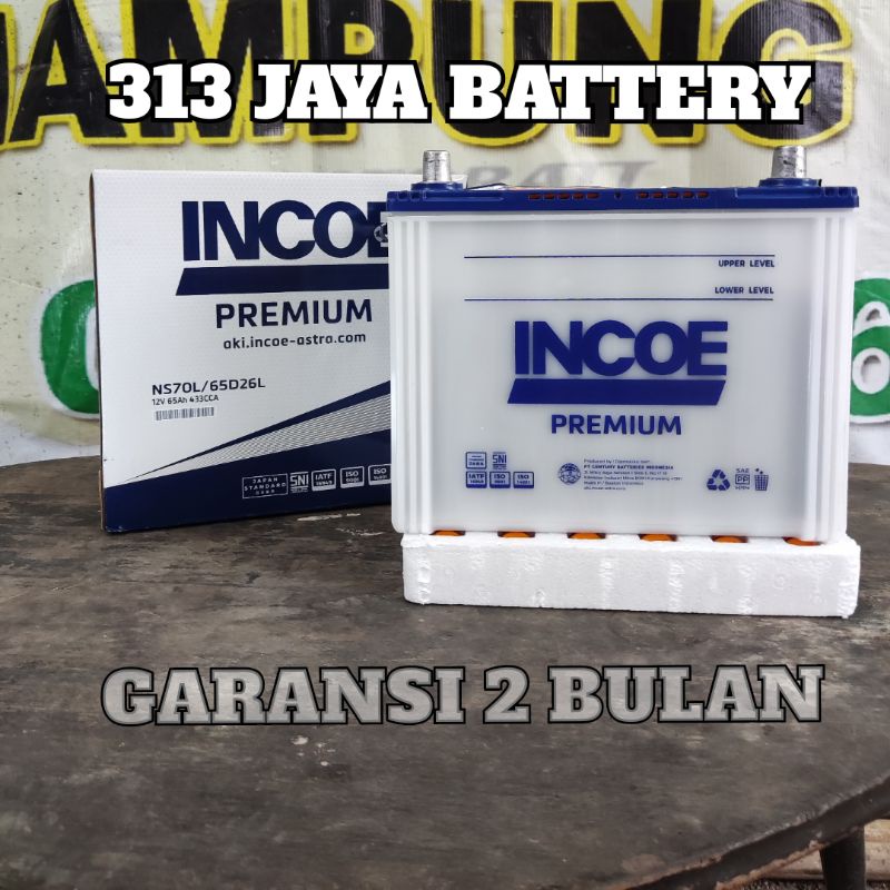 Jual AKI BASAH INCOE PREMIUM NS70L (65amper) KIA SEDONA,ESCAPE,KIJANG INNOVA | Shopee Indonesia