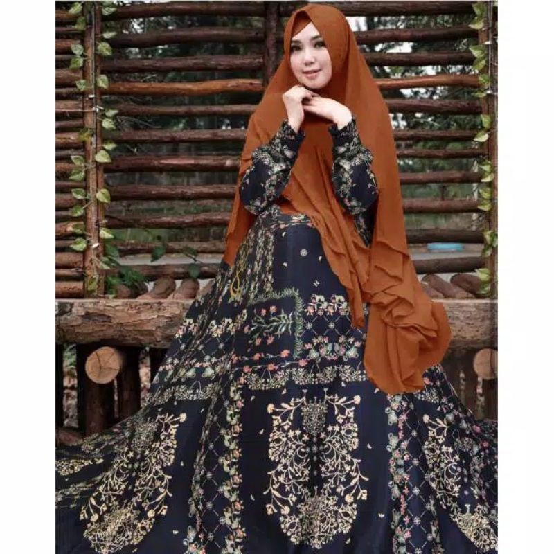 Jual gamis baru monalisa boleh seragam cantikk | Shopee Indonesia