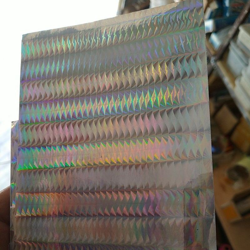 Jual Sticker Hologram Motif Gelombang 1 lembar Stiker Metal Jig Lure ...