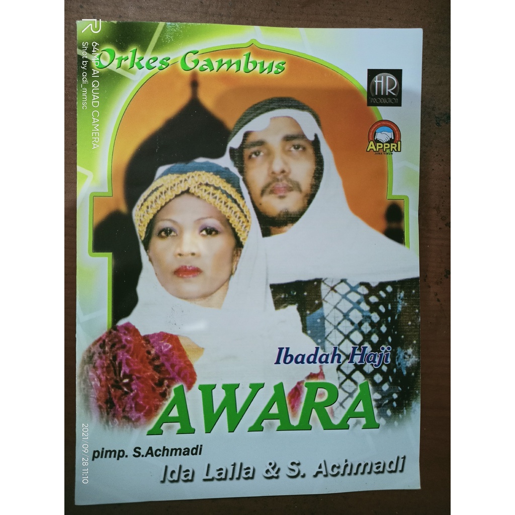 Jual VCD ORIGINAL GAMBUS OM AWARA IDA LAILA ft. S.ACHMADI Prod.HR Pro ...