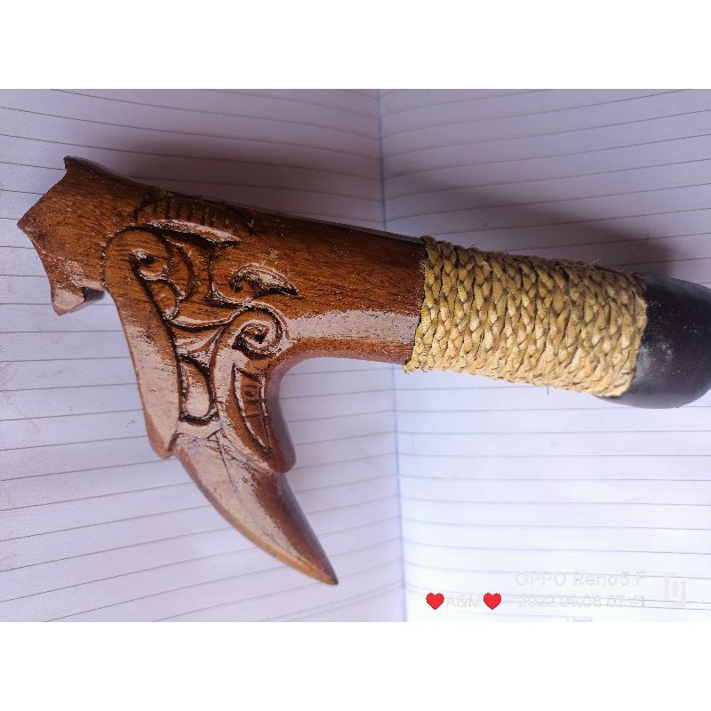 Jual Gagang mandauw siap pakai kayu ul1n Ulu m4ndau k4yu ul1n | Shopee ...