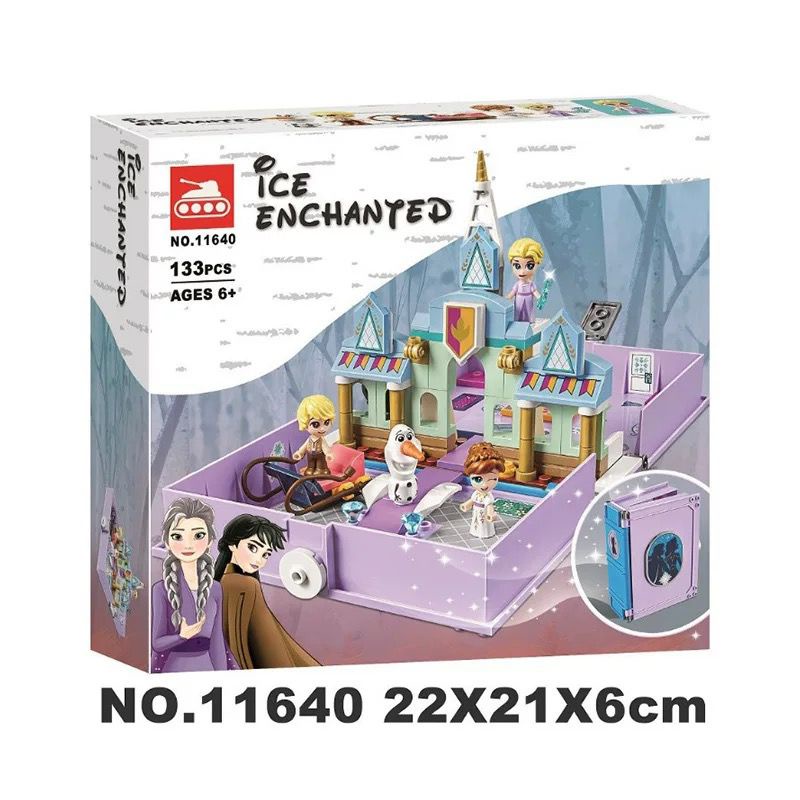 Jual Bricks Disney Princess Frozen Harry Potter - Adventure Book Series ...