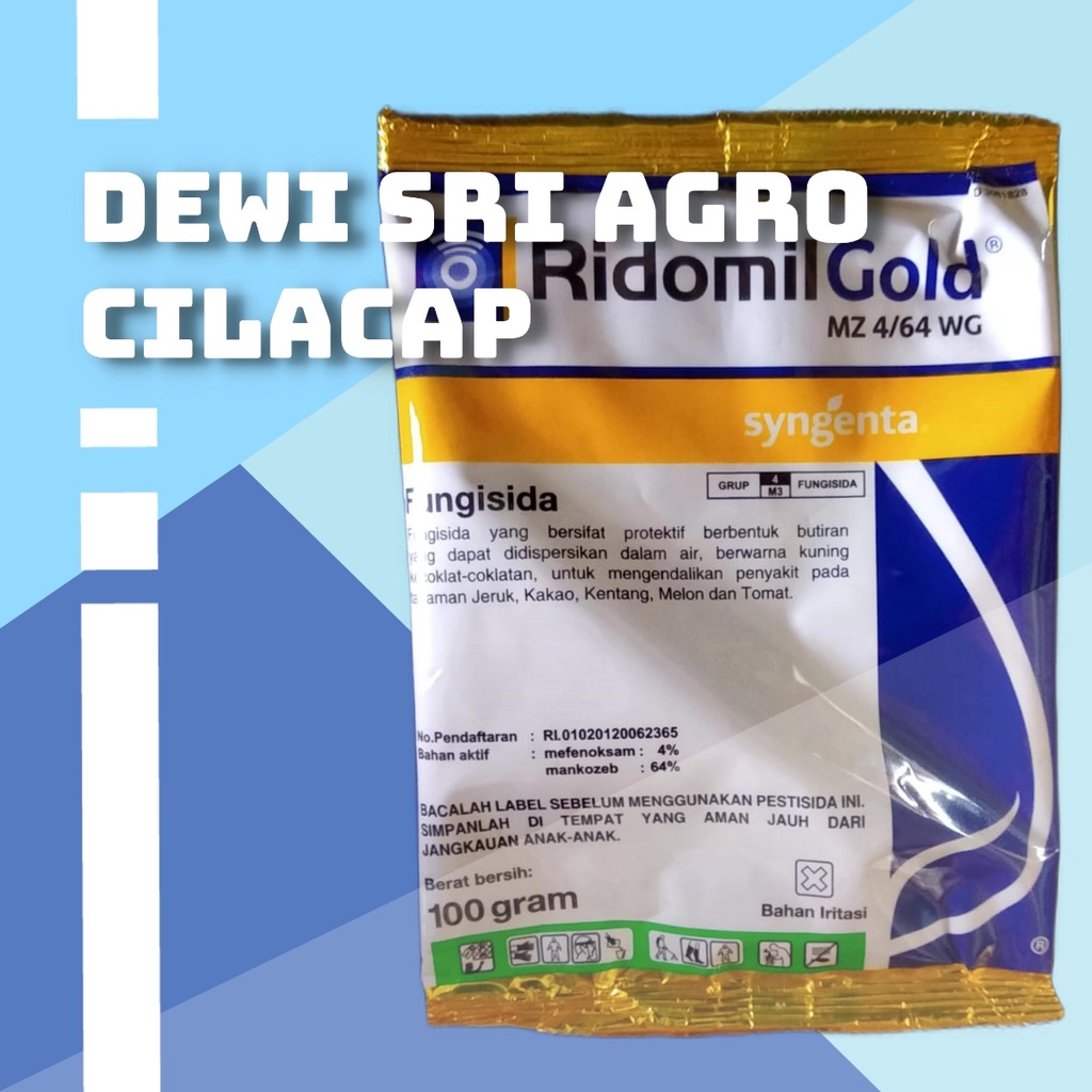 Jual Fungisida Ridomil Gold MZ 4/64 WP 100 gram | Shopee Indonesia