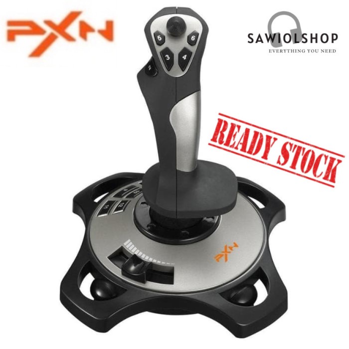 Jual PXN-2113 Flight Simulator Gamepad Controller Joystick for PC ...