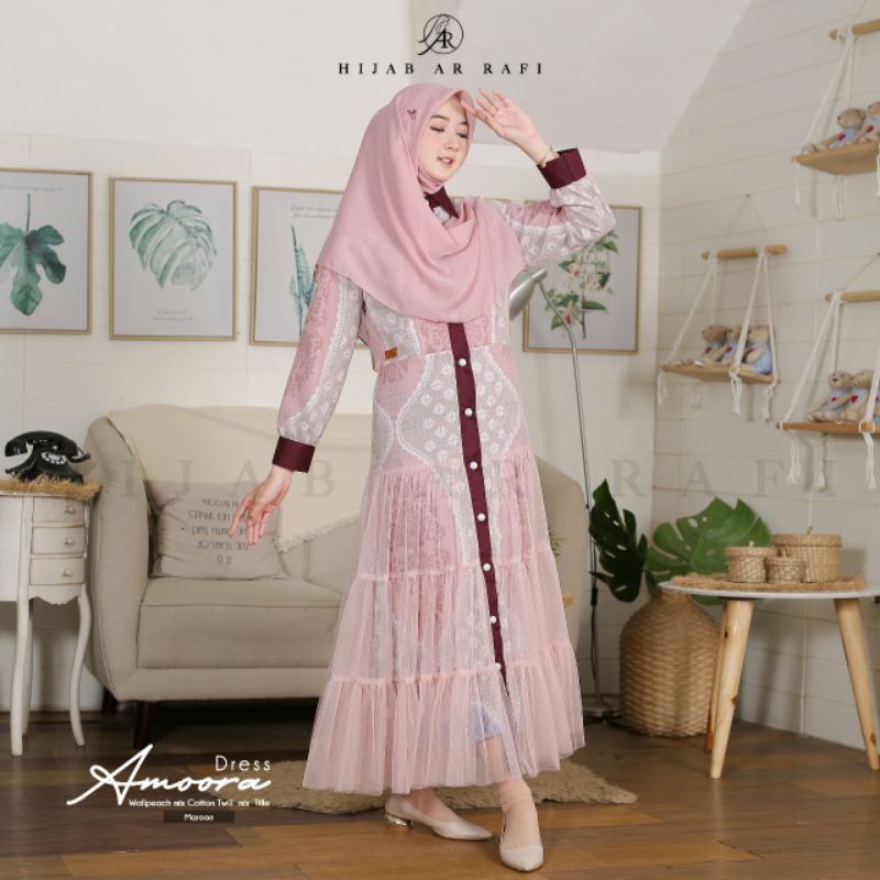 Jual amora drees by ar rafi (COD) | Shopee Indonesia