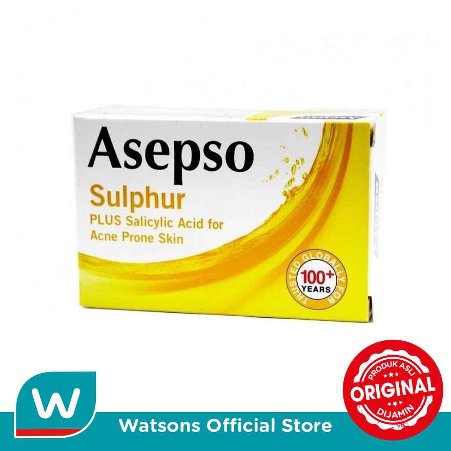 Jual Asepso Sulphur Soap 80gr | Shopee Indonesia