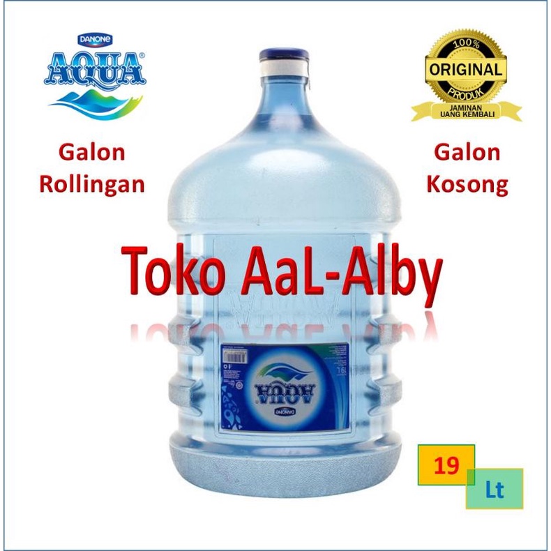 Jual Aqua Galon / Vit Galon 19 Liter 100% Asli | Shopee Indonesia