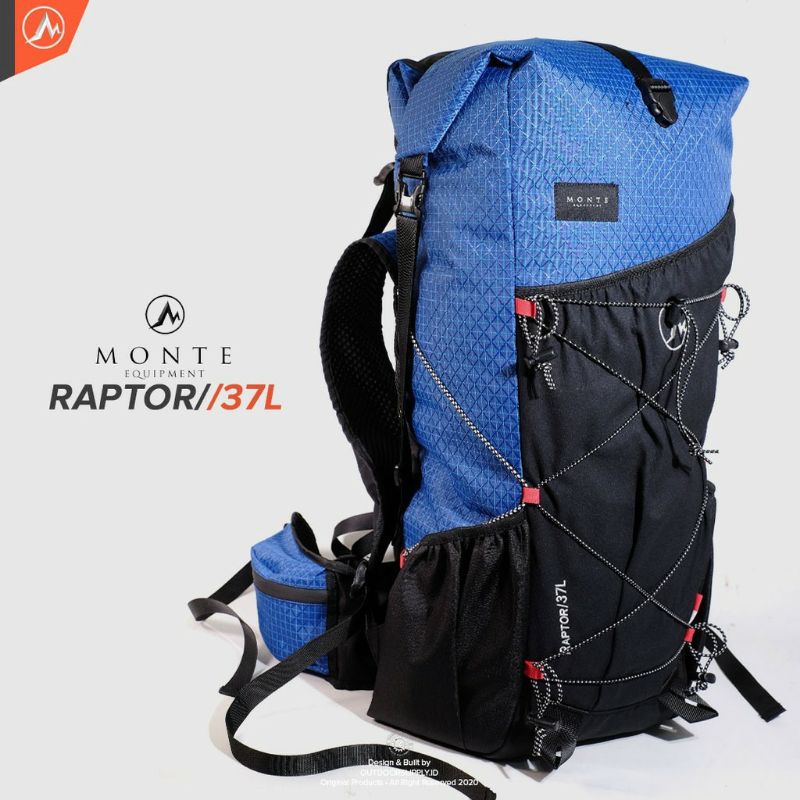 Jual TAS ULTRALIGHT RAPTOR 37L MONTE / TAS UL MONTE EQUIPMENT RAPTOR ...