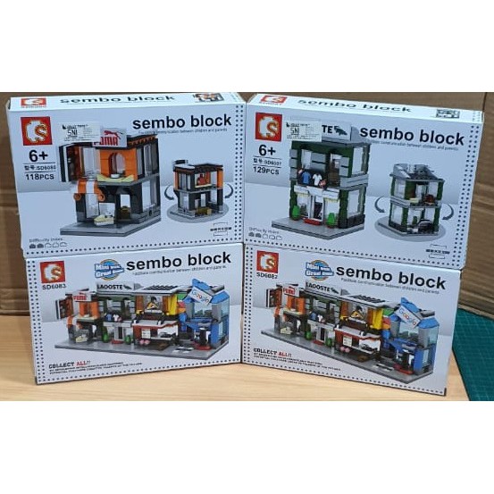 Jual Sembo Block Bricks Toko SD6080 SD6081 SD6082 SD6083 Mainan Edukasi ...