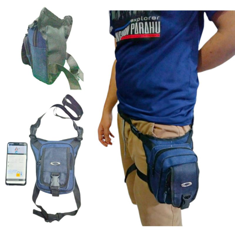 Jual Tas Paha Pria Bahan Jeans Tas Selempang Pria Mini Tas Pinggang ...