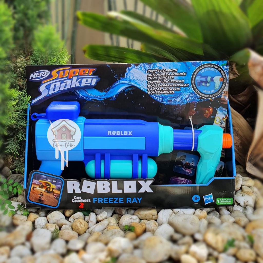 Jual Nerf Super Soaker Roblox Car Crushers 2 Freeze Ray | Shopee Indonesia