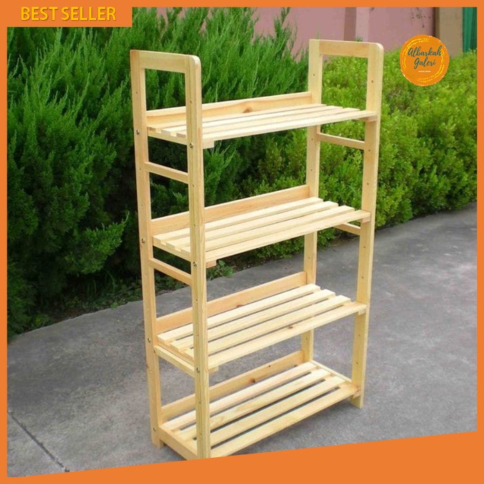 Jual Rak Hias Ruang Tamu 4 Susun Serbaguna | Shopee Indonesia