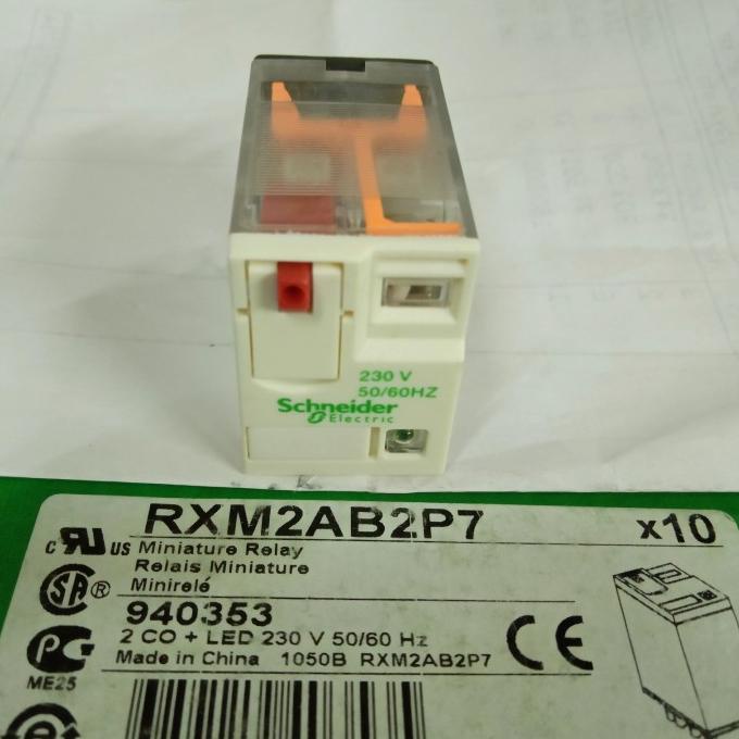 Jual relay schneider RXM2AB2P7 220V AC | Shopee Indonesia