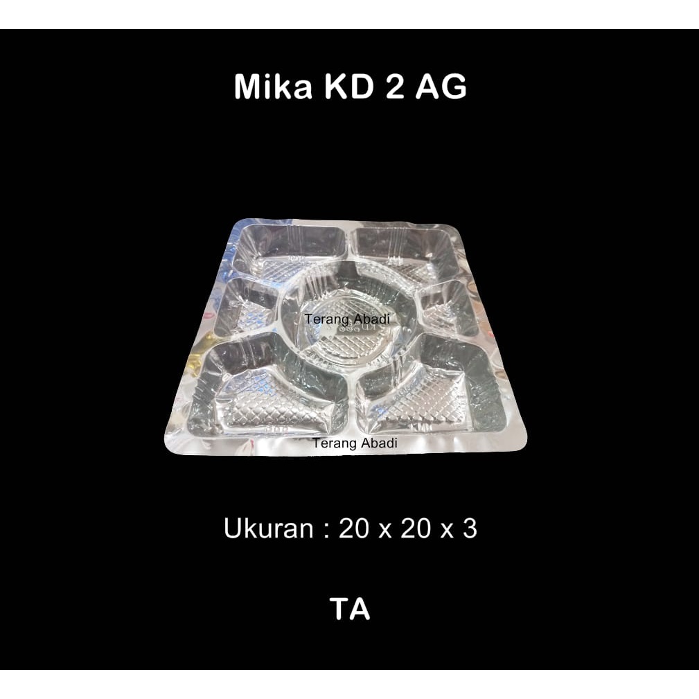 Jual Mika nasi KD 2 AG / Mika KD 2 AG / Mika KD 2 AG sekat 7 / Mika nasi Plastik / Harga ...