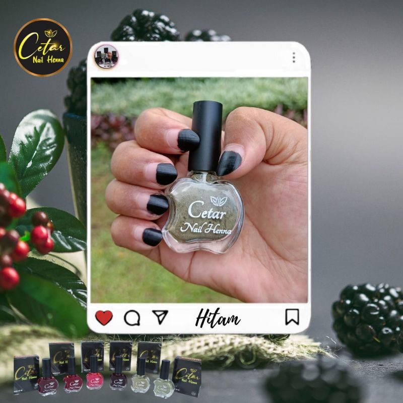 Jual CETAR NAIL HENNA | KUTEK HALAL SAH SHOLAT | TUFFAH NAIL HENNA HENA ...
