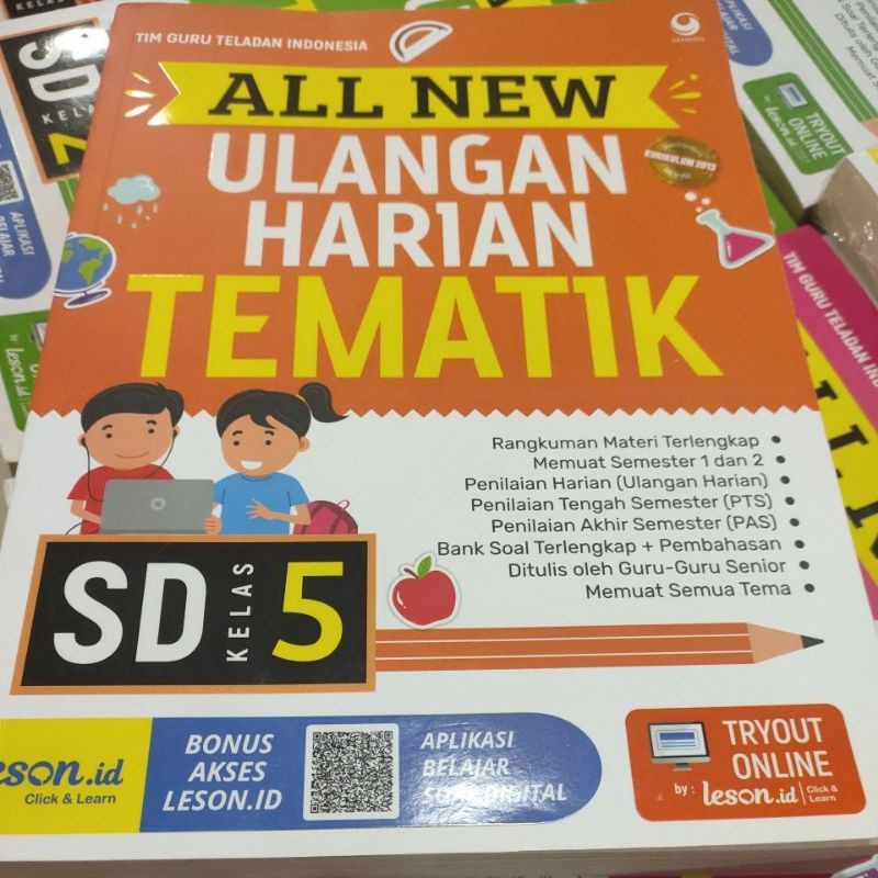 Jual JUAL CEPAT BUKU ALL NEW ULANGAN HARIAN TEMATIK SD KELAS 5 ... Jual JUAL CEPAT BUKU ALL NEW ULANGAN HARIAN TEMATIK SD KELAS 5 ...
