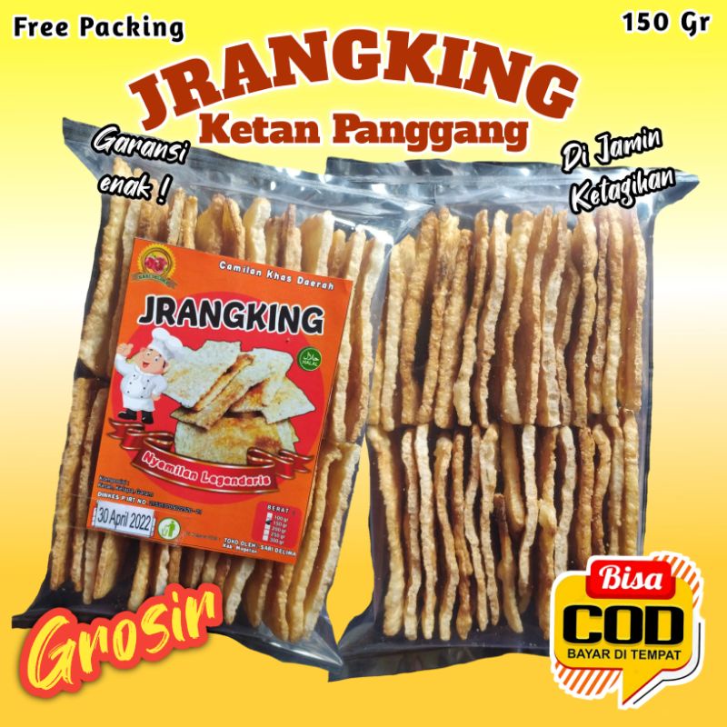 Jual KERUPUK JERANGKING JRANGKING KETAN BAKAR // JAJANAN JAMAN DULU ...