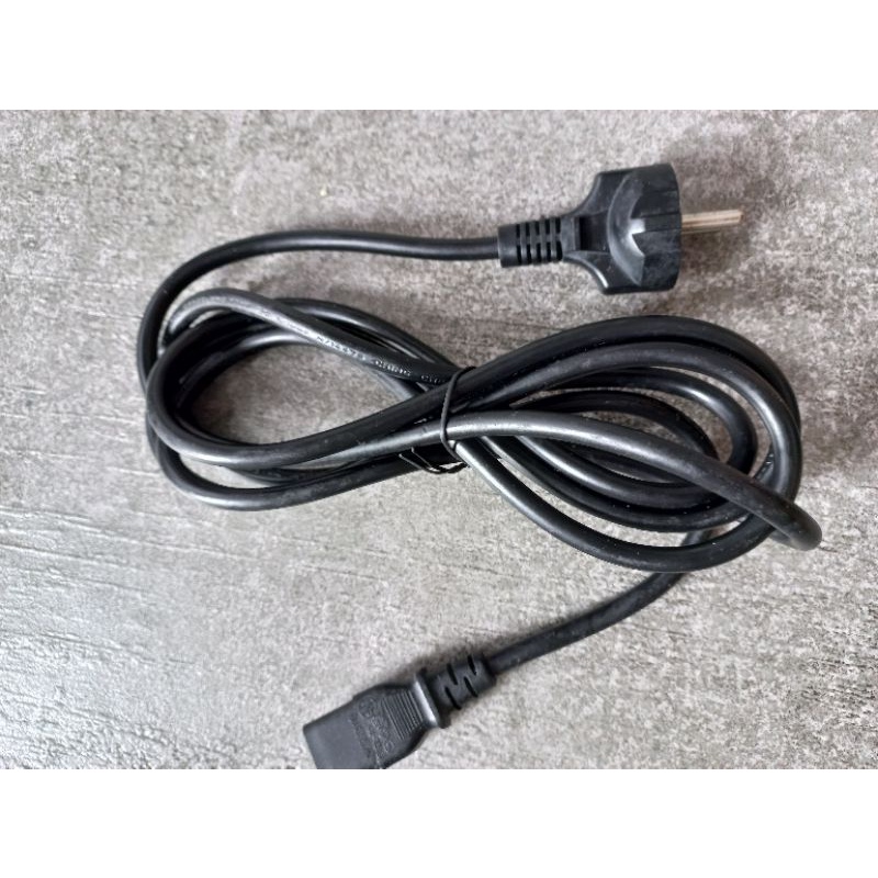 Jual BARU KABEL Power Cable PC / Server Kema Keur 2.5Meter High Grade ...