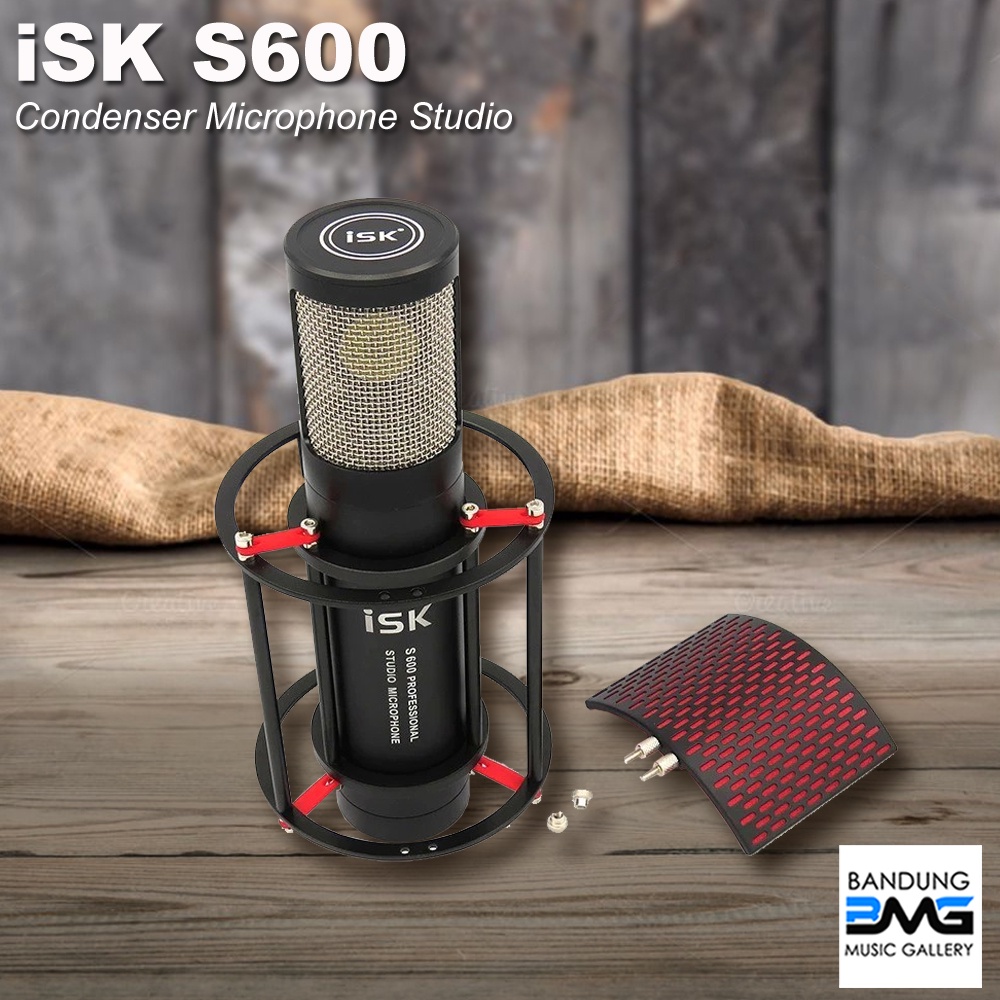Jual ISK S600 Cardioid Condensor Microphone Studio / S 600 Original | Shopee Indonesia