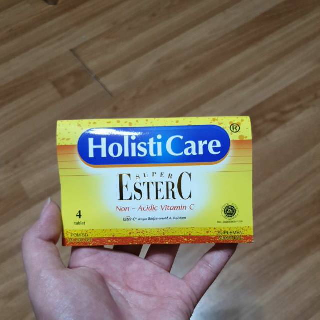 Jual Holisticare Ester C isi 4 tablet ( vitamin c) | Shopee Indonesia