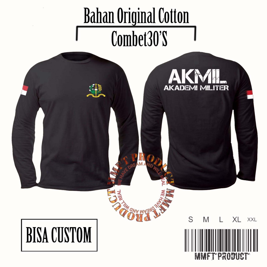 Jual Kaos Akmil T-shrit Akmil AKADEMI MILITER Bahan Tebal - Maulana STOREid | Shopee Indonesia