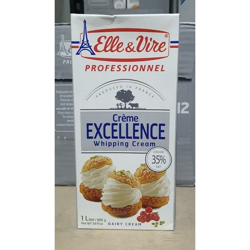 Jual Elle & Vire Whipping Cream 1 Liter | Shopee Indonesia
