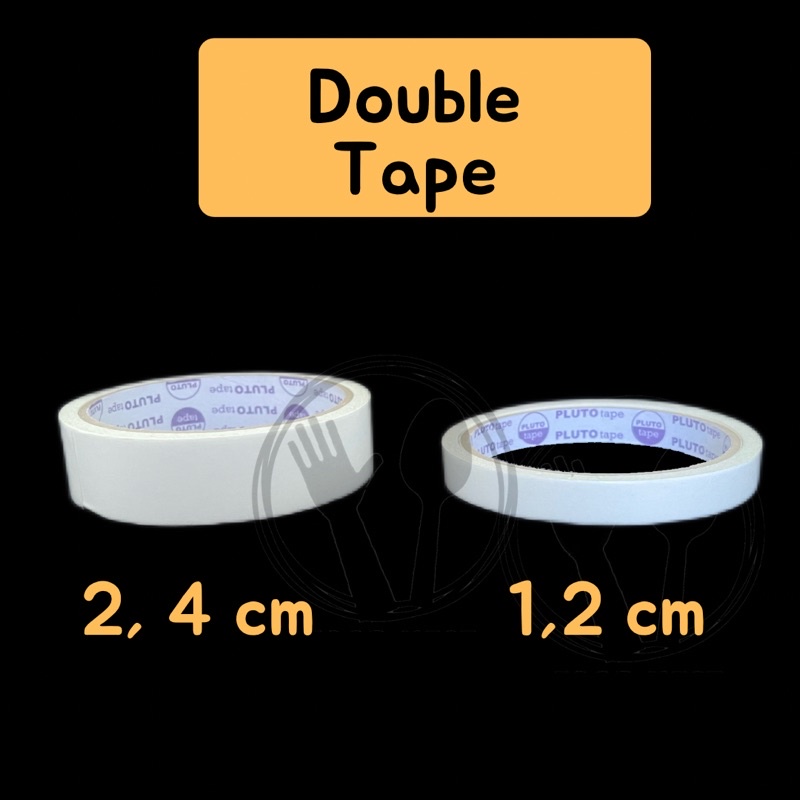 Jual double tape isolatip double tape murah isolasi bolak-balik solasi ...