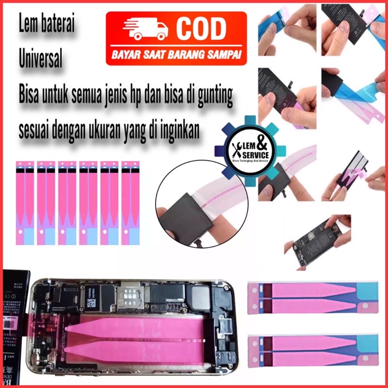 Jual LEM BATRE UNIVERSAL - lem baterai stiker adhesive - lem stiker ...