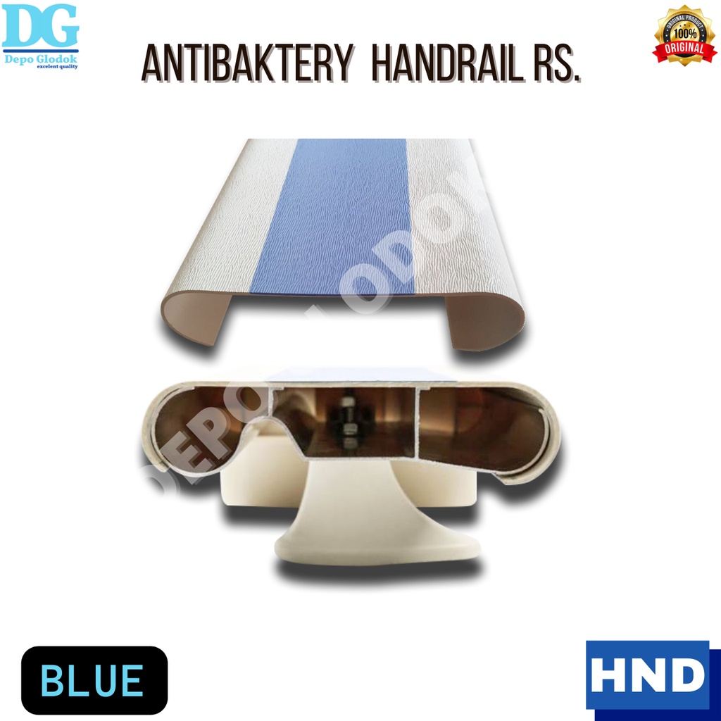 Jual HANDRAIL RUMAH SAKIT PINGER Free BRACKET & DINABOLD antibakterial ...