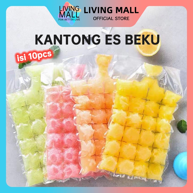 Jual Kantong Pembuat Es Batu (Sebungkus Isi 10 Lembar) / Plastik ...